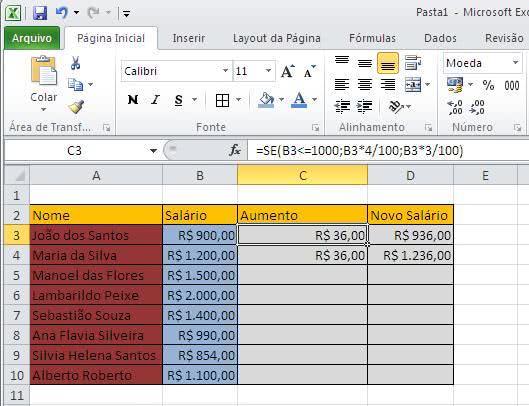 Planilha de Salário e Cálculo de Salário Líquido - Excel Grátis