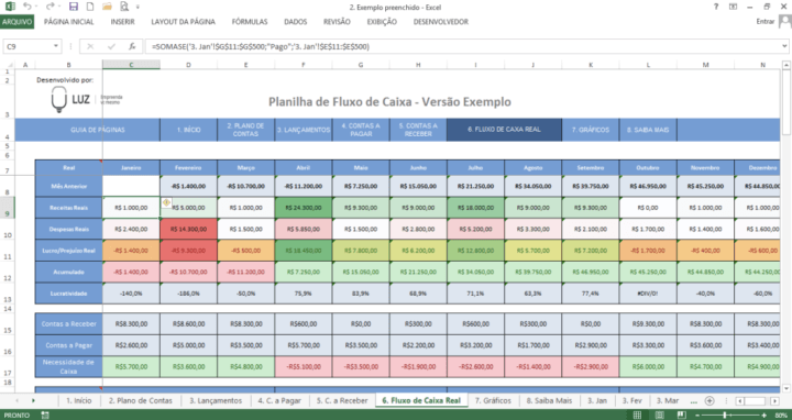 Planilhas Excel - Planilhas Prontas Grátis Online para Download